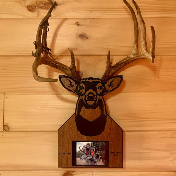 Personalized Double Wide Pheasant Tail Mount Plaque, Tail Feather ...