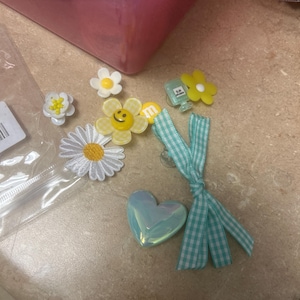 13 Pieces of Unique Jibbitzs, Bow Jibbitz, Flower Jibbitz, Crocs Charms ...