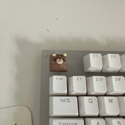 Strawberry Bear Keycap Artisan Keycaps - Etsy