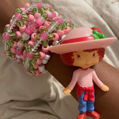 Epic Kandi Disc Cuff Neon Scenecore Kandi Bracelet Ravewear - Etsy