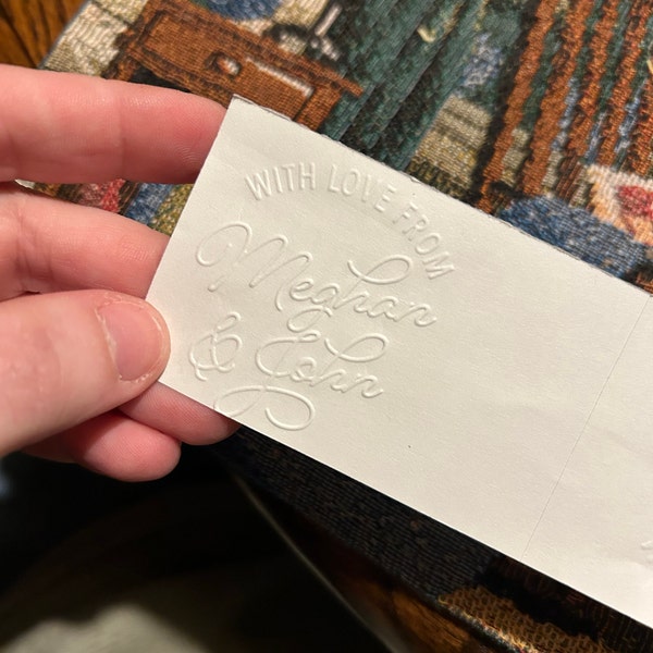 Napkin Embosser, Personalized Napkin Embosser, Long Reach Embossing ...