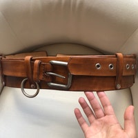 Edward Elric Leather Belt Cosplay Fullmetal Alchemist Steampunk ...