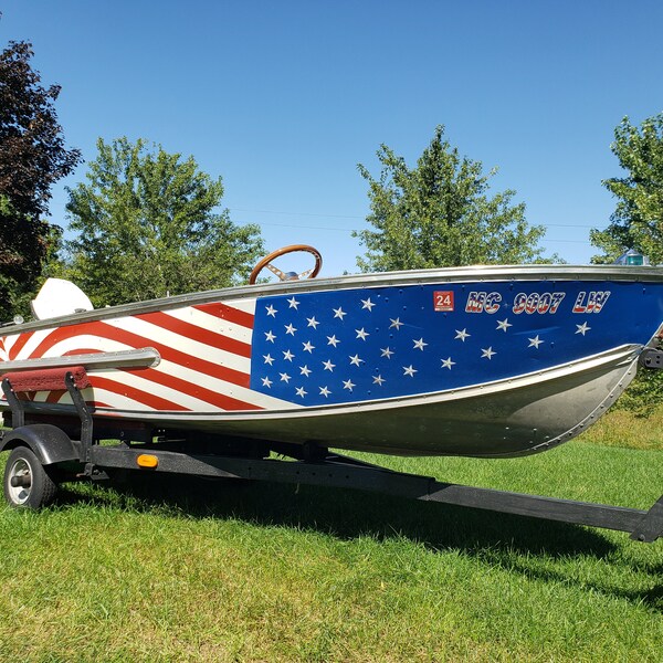 Boat Registration Numbers and Letters Decals and Stickers American Flag ...