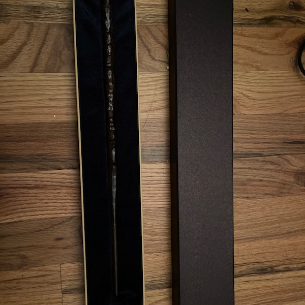 Empty Box for Magic Wand Velvet Lined 21” Display Collectible Container ...