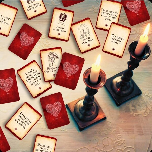 Beginner Oracle Deck, Printable Oracle Cards, Digital Download, Pink ...