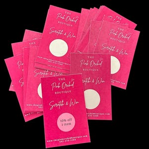 Custom Snap Tag and Share Cards, Business Cards, Snap Tag and Share ...