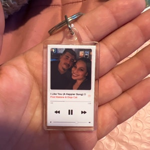 Tap to Play Customizable Music Photo Keychain NFC Tag - Etsy