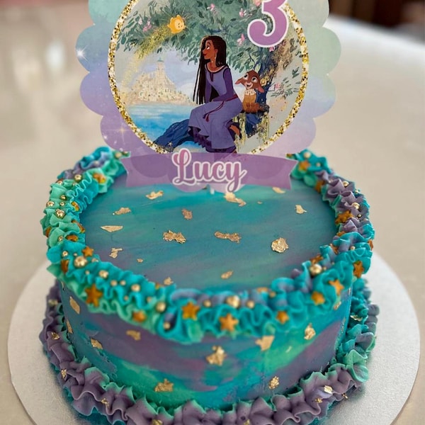 Wish Cake Topper, Wish Centerpiece, Wish Printable Topper, Wish DIGITAL ...