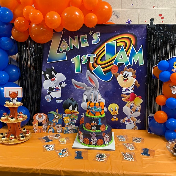 Custom Designed It's A BABY JAM With the GANG Party Backdrop; Baby Jam ...