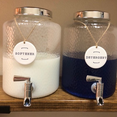 Personalized Farmhouse Style Kitchen Labels to Organize Mason Jars ...