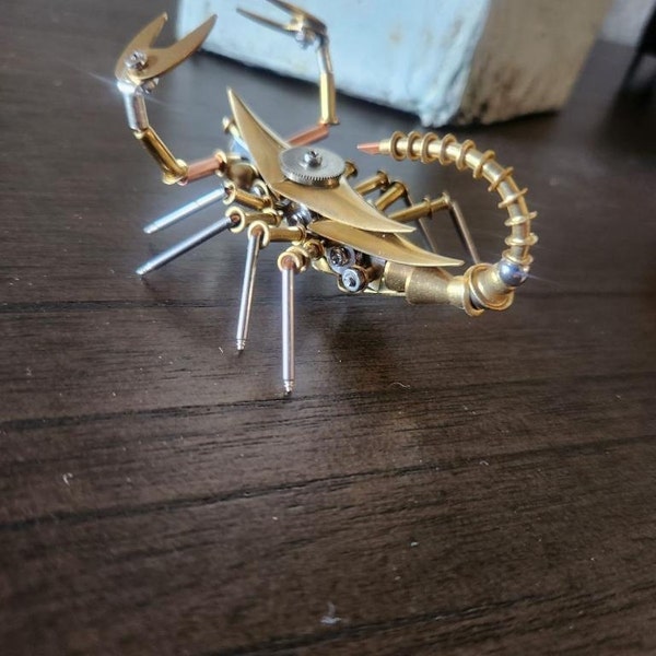 Steampunk Mechanical Clockwork Whales Steampunk Figurine Handmade ...