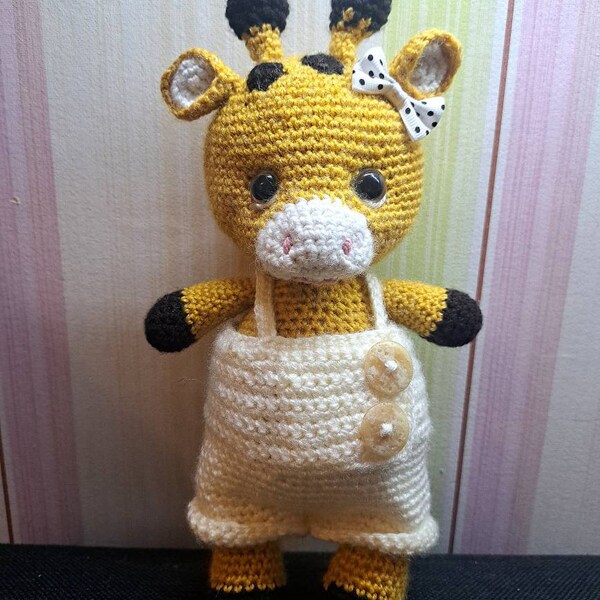 Cuddle Size Amigurumi Giraffe, Giraffe Crochet Pattern Cute, Wildanimals Amigurumi, Floppy ...