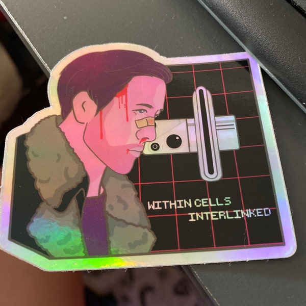 Blade Runner 2049 Inspired Holographic Sticker - Etsy