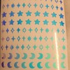 Lighting Bolt Permanent Vinyl Sticker Sheet - Etsy