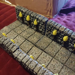 Dungeon LED Torch Wall Options dragonlock - Etsy