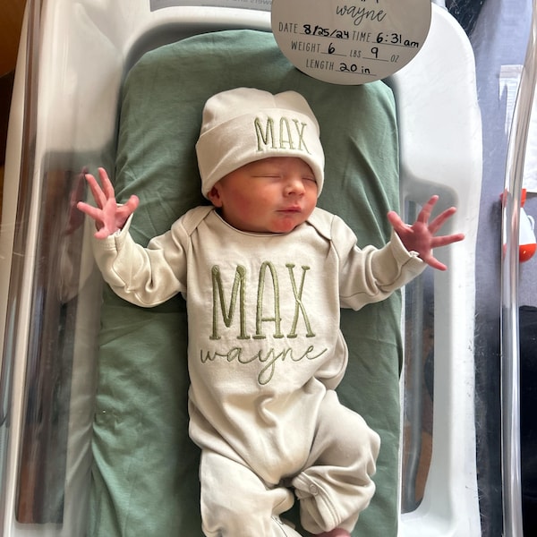 Baby Boy Clothes, Baby Boy Coming Home Outfit, Baby Boy Gift ...