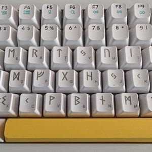 Rune Keycap Set, Elder Futhark Runes - Etsy