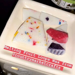 Fruit Loops Wax Melts Wax Brittle Handmade Soy Vegan Highly Scented Wax ...