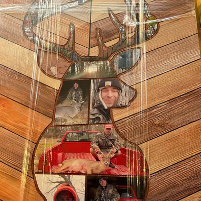 Personalized Deer Hunting Memories Custom Hunting Collage Canvas ...