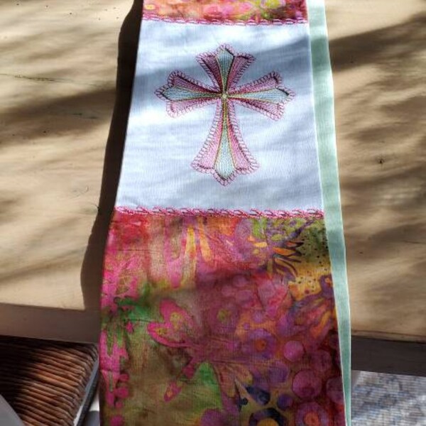 Green Pieced Stole, Ordinary Time Liturgical Stole - Etsy