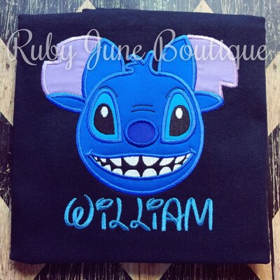 Character Inspired Mouse Stitch Embroidery Applique Design - Etsy