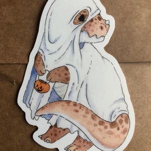 Spooky Ghost T-rex Sticker - Etsy
