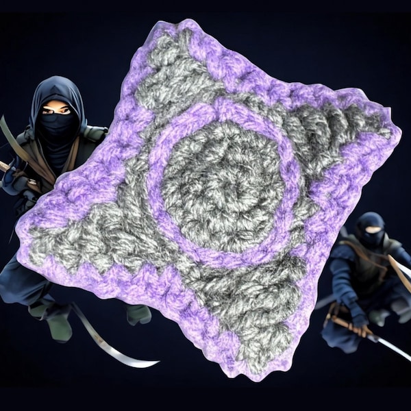 CROCHETED NINJA SWORD Pattern - Instant Download - From Tiktok's ...