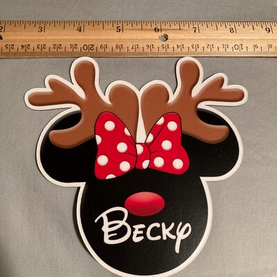 Our 1st Disney Cruise Ship Name Tag Family Magnet Personalized Disney ...