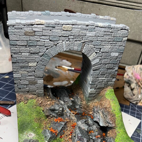 100+ Miniature White Stone Blocks O HO Scale Diorama Model 1:43 Wargame ...