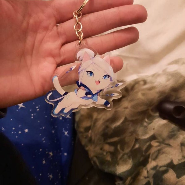 Valorant Jett Cat Keychain - Etsy