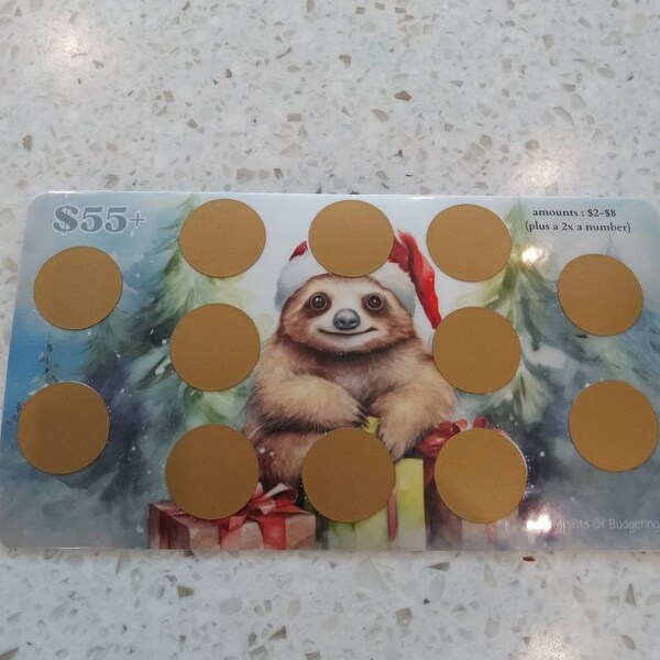 A6 Money Saving Scratcher - Etsy