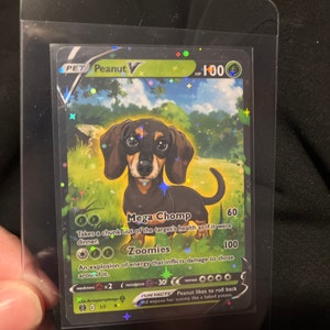 Custom Pokemon Card, Pet as Pokemon , Pokemon Card, Turn Your Pet Into ...