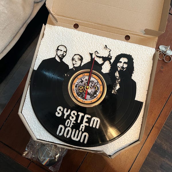 Bodybuilder Vinyl Record Sports Wall Clock Fitness Wall Art Original ...