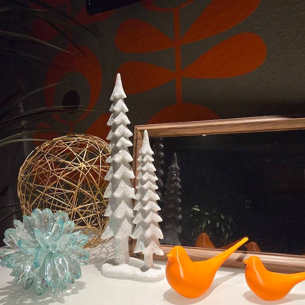 Mid Century Modern Vintage Style Starbursts 3D Printed Outdoor / Indoor ...