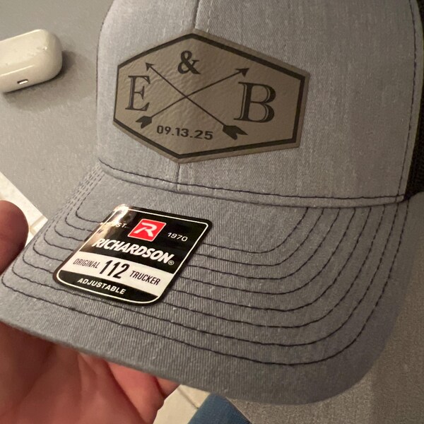 Custom Farm Tractor Hats, Custom Text Ranch Hats, Personalized Farmer ...