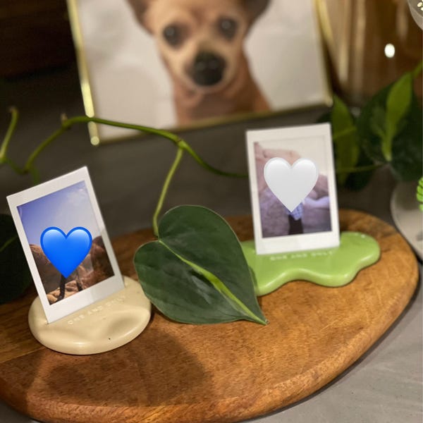Custom Polaroid Frame & Genuine Polaroids | Personalised Aesthetic Room ...