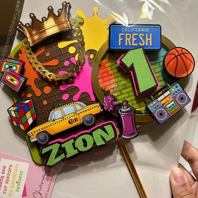 Fresh Prince 3D Letters, Fresh Prince Birthday, Fresh Prince Party ...