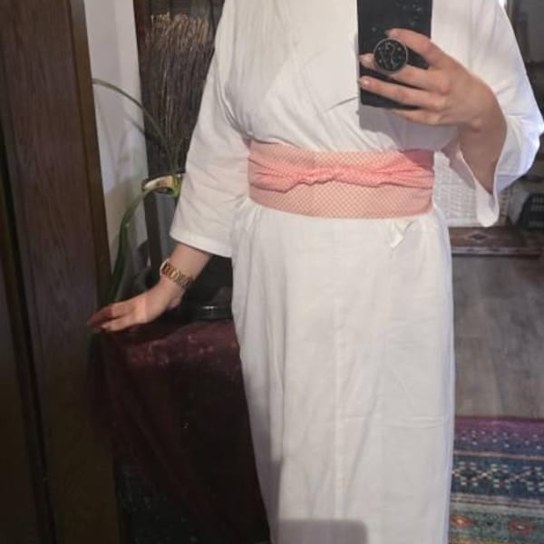 Versatile Juban for Both Furisode & Short Sleeve Kimono, With Collar ...