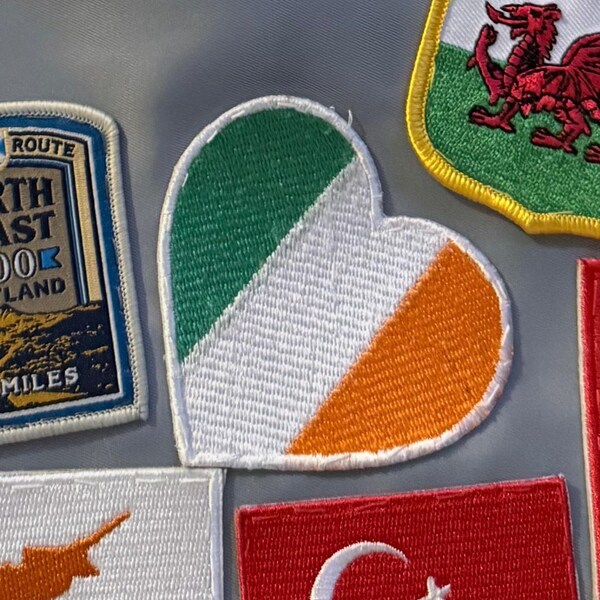 Prayer Patch Iron on Sew on Jesus Cross Rosary Beads Christian ...