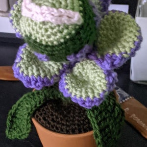 PATTERN ONLY Baby Audrey II Plant Crochet Pattern Little Shop of ...