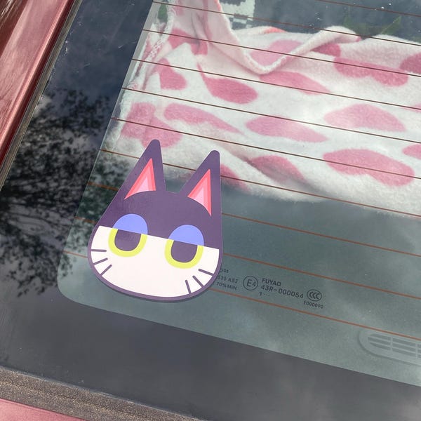 Punchy Vinyl Sticker - Etsy