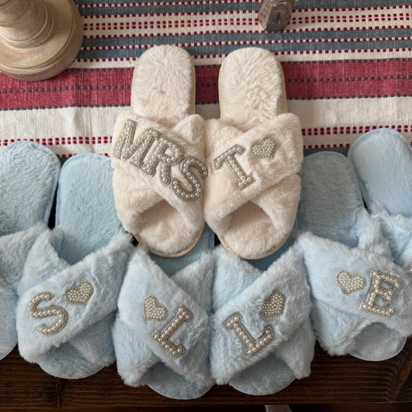 Bridal Personalized Bathrobes Wedding Robe for Bride Custom Matching ...