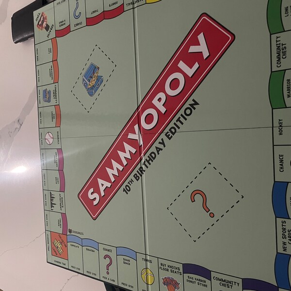 Customopoly - Custom Board Game: Opoly Personalized Board Game. A Group ...