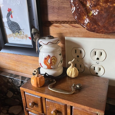 Hand Made Ceramic Stoneware Mini Miniature Pumpkin Pumpkins Fall Decor ...