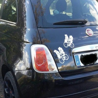 Shih Tzu Decal Crazy Dog, Vinyl Sticker Decal Good for Walls, Cars ...