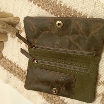Small Mini Leather Tobacco Pouch Smokers Bag Wallet Tobacco Case in ...