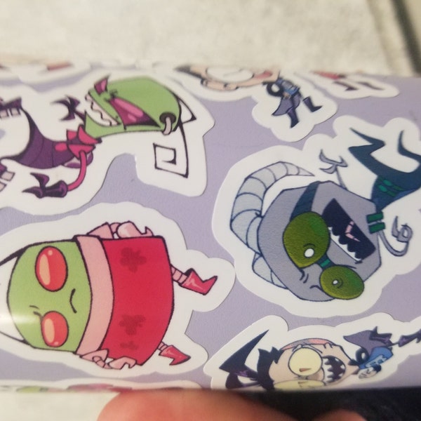 Invader Zim Sticker Bundle - Etsy