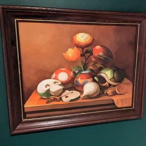 Mario Still Life Print - Etsy