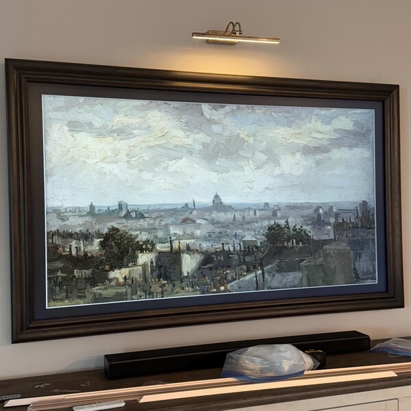 Crown TV Frames (gunmetal Gray), Wall Art, Aesthetic Home Décor, Room ...