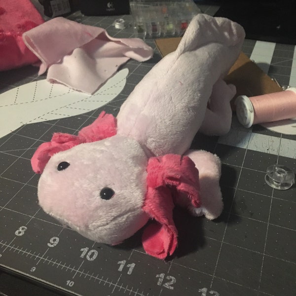Axolotl Plush Sewing Pattern - PDF Digital Download - No Physical Items ...